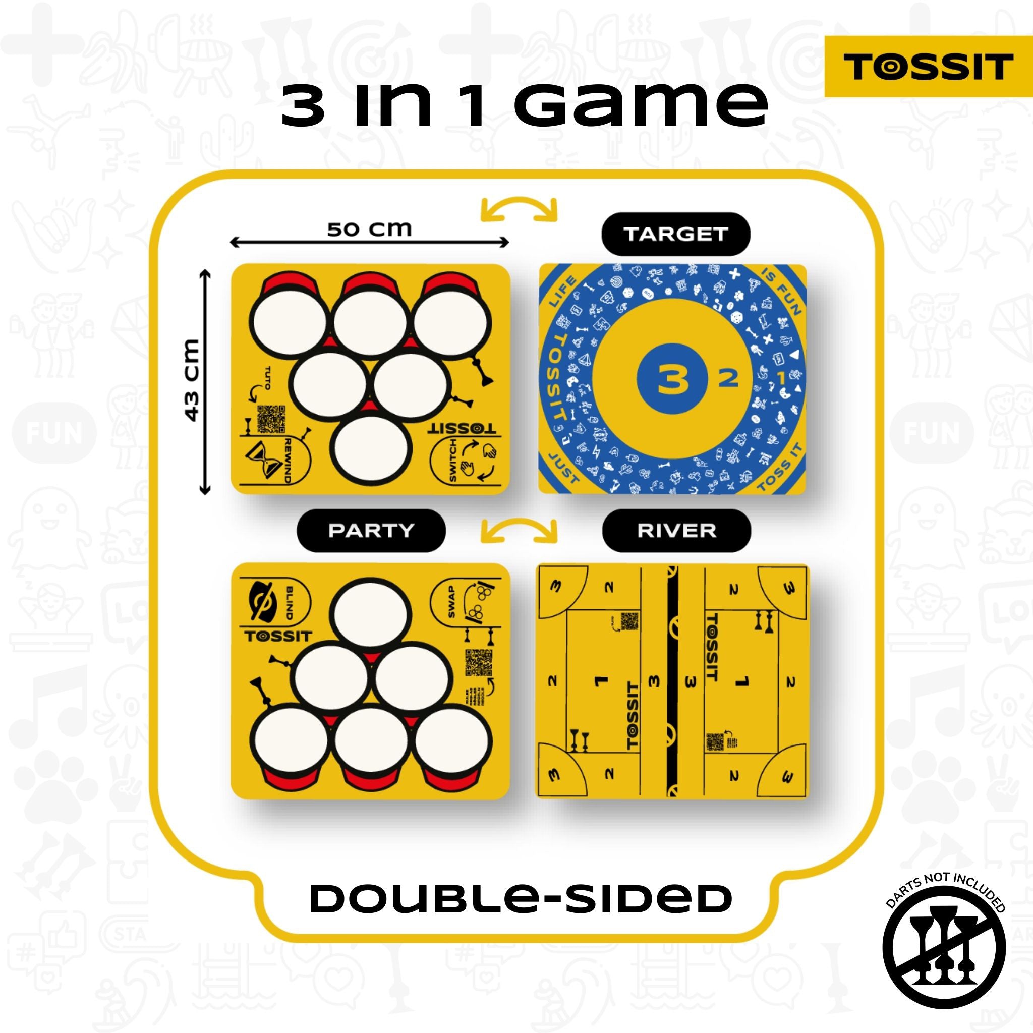 TOSSIT Party Board - NEW version!